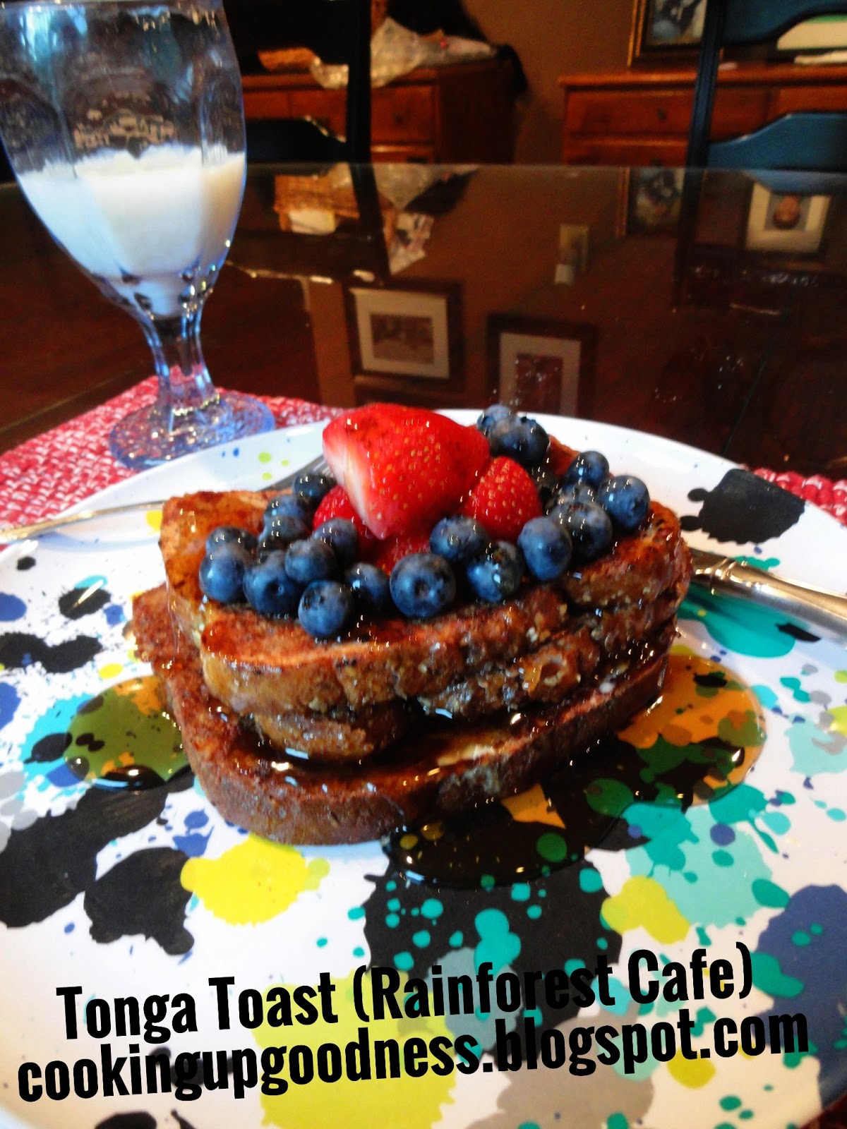 Cooking up Goodness: Tonga Toast: Rainforest Cafe
