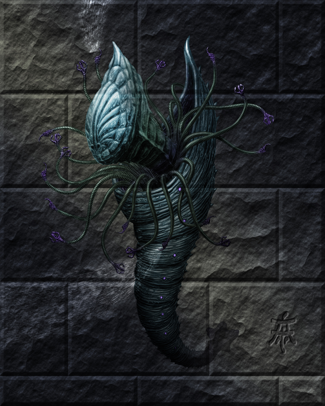 My Vain Doodles: Flying Polyp Study