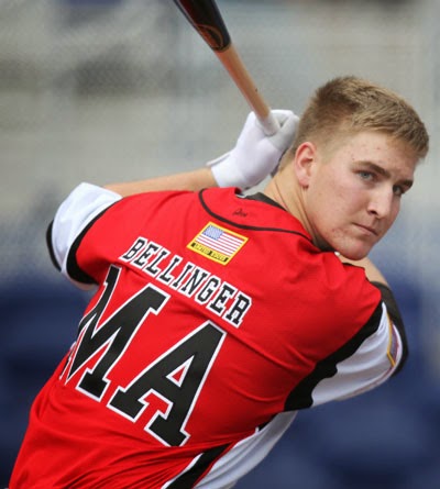 Baseball Dads: Development of a Superstar: Justin Bellinger prepares ...