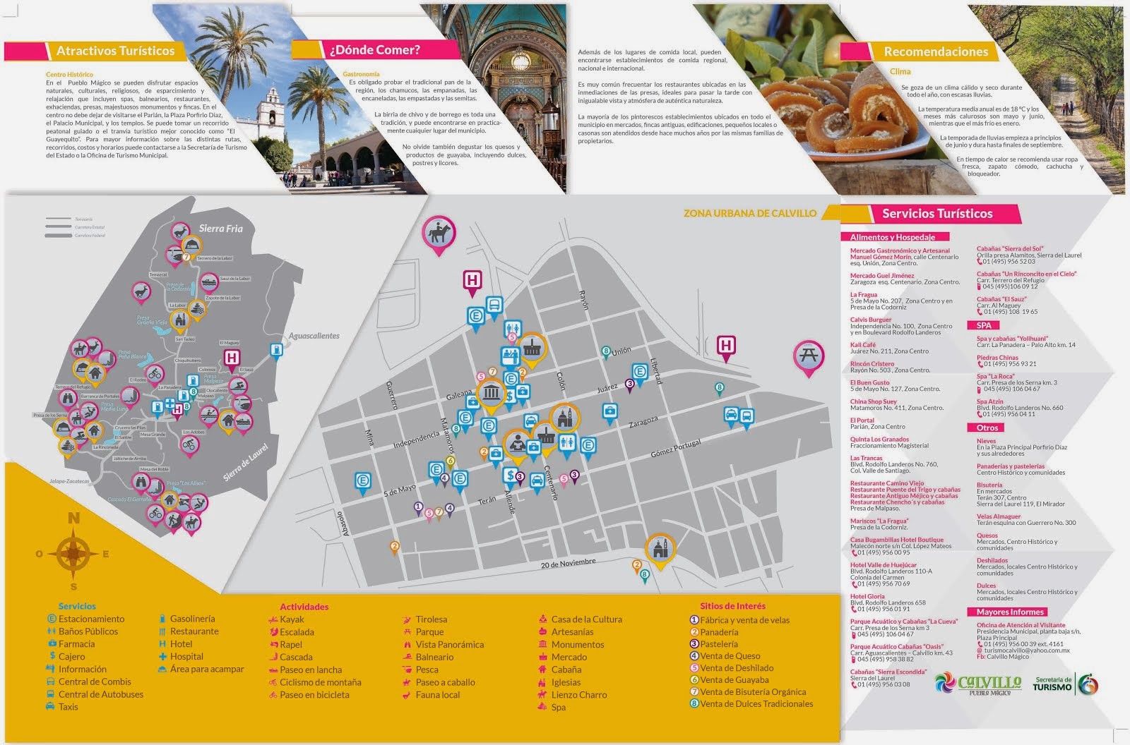 Secretaría de Turismo presenta mapas turísticos de los municipios de ...