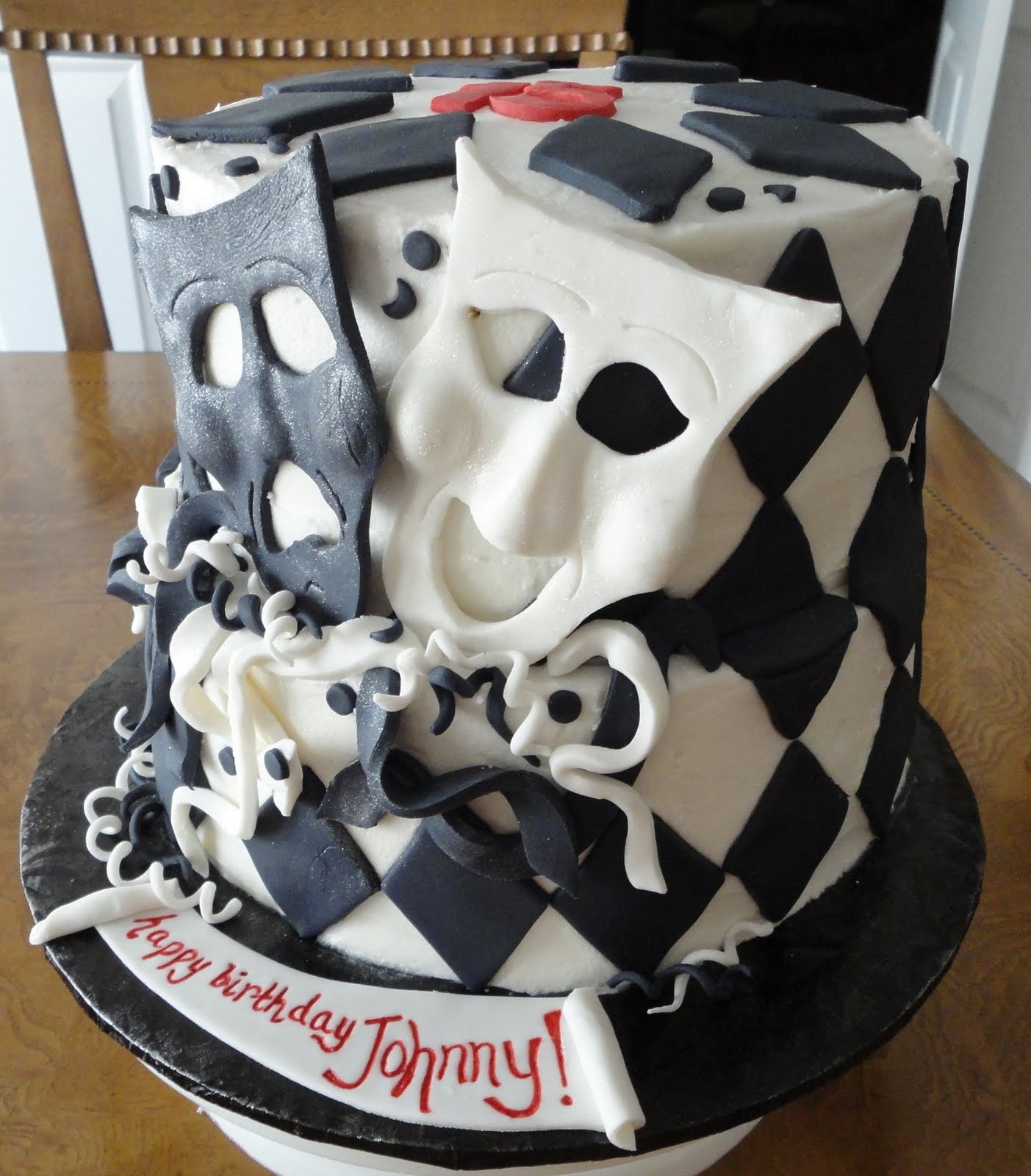 Pink Sugar Cupcakes: Drama Comedy Cake