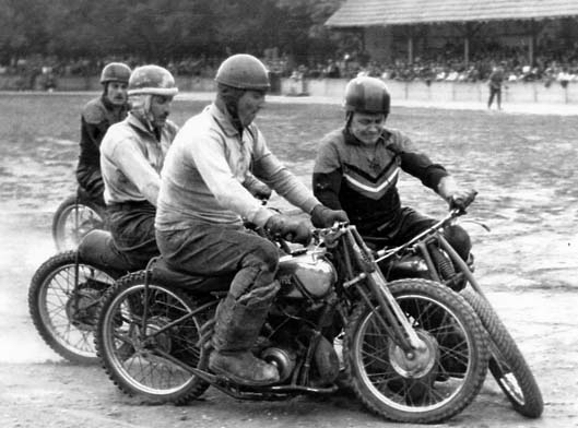 Vintage motoball, France