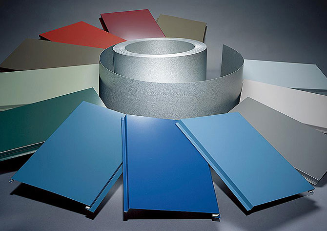 White Roofing Systems: Infrared-reflective architectural metal cool roofing