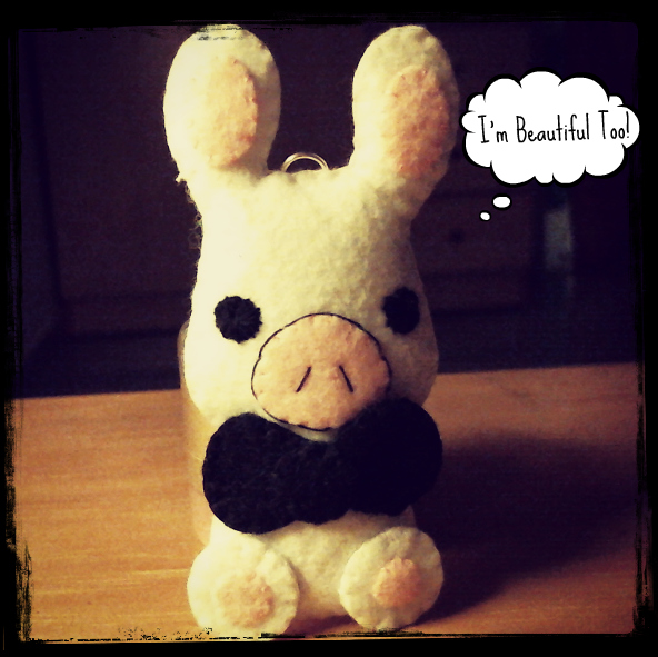 Pig Rabbit Plushie Tutorial ( From the Korean drama You're Beautiful ...