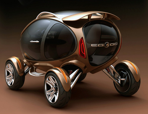 The Egg Shaped Car Concept from Citroen EGGO ~ Technology Village