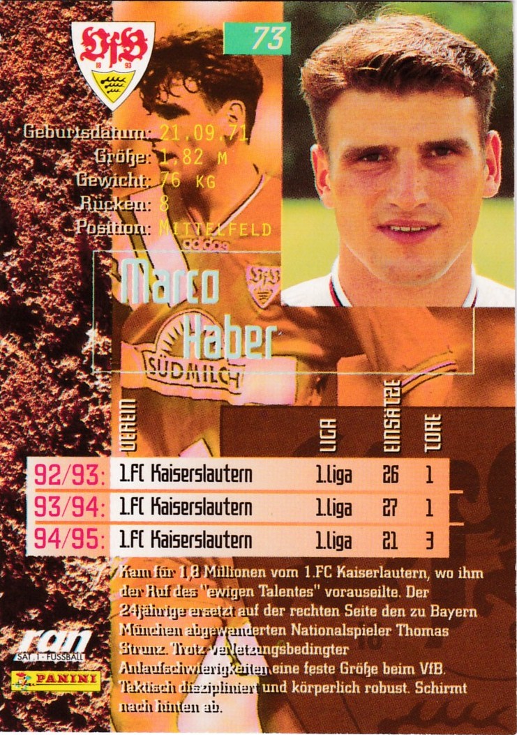Football Cartophilic Info Exchange: Panini (Germany) - (31603-186 ...