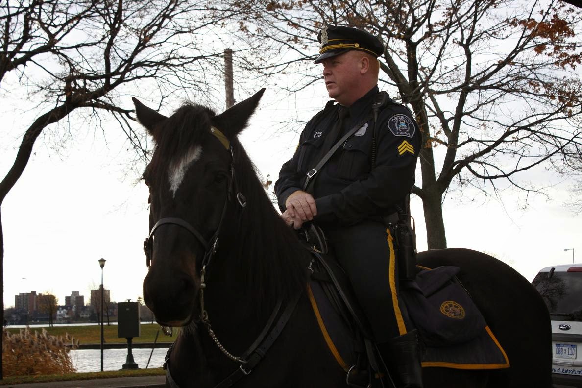 Michigan Exposures: A Detroit Mounted Policeman