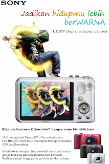 Febriyanthi Masthio: Iklan Kamera Sony (MataKuliah Periklanan)