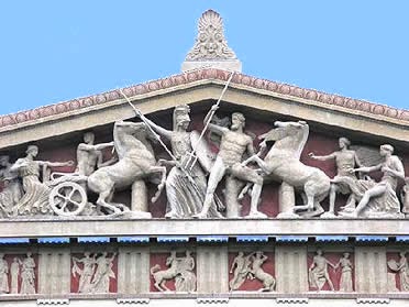 13 TURDETANOS: Frontones del partenón