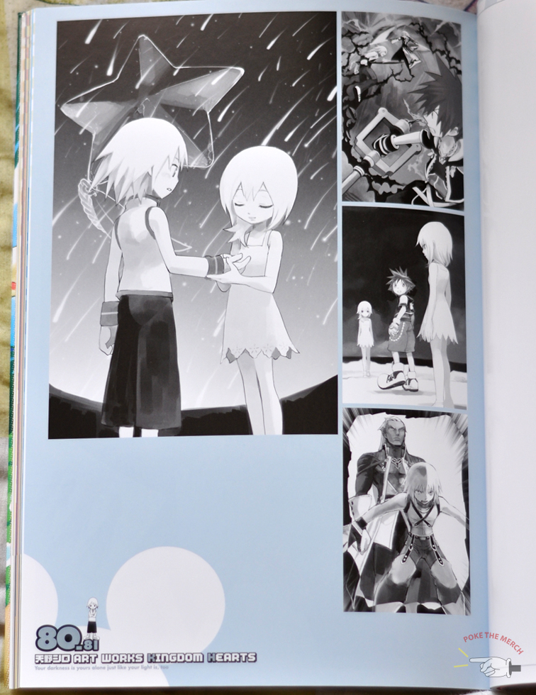 Poke the Merch: Shiro Amano Art Works - Kingdom Hearts