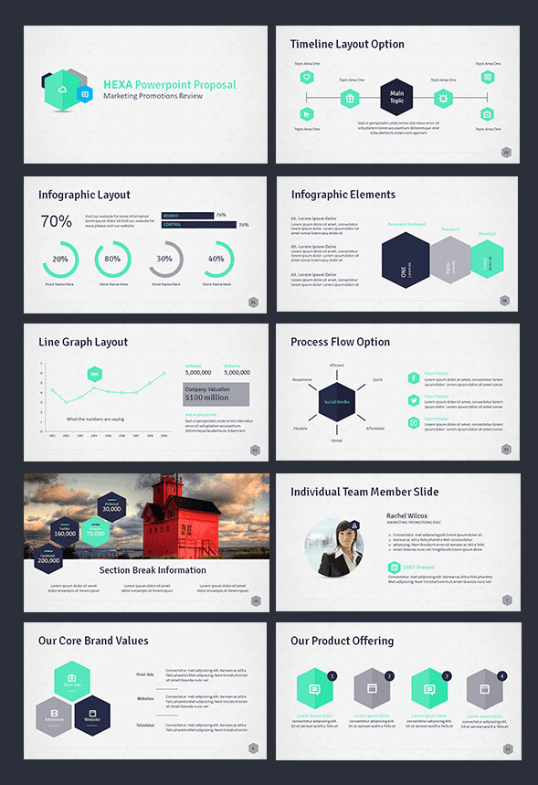 10 Premium PowerPoint Presentation Templates (PART 1) - By Rstechgroups