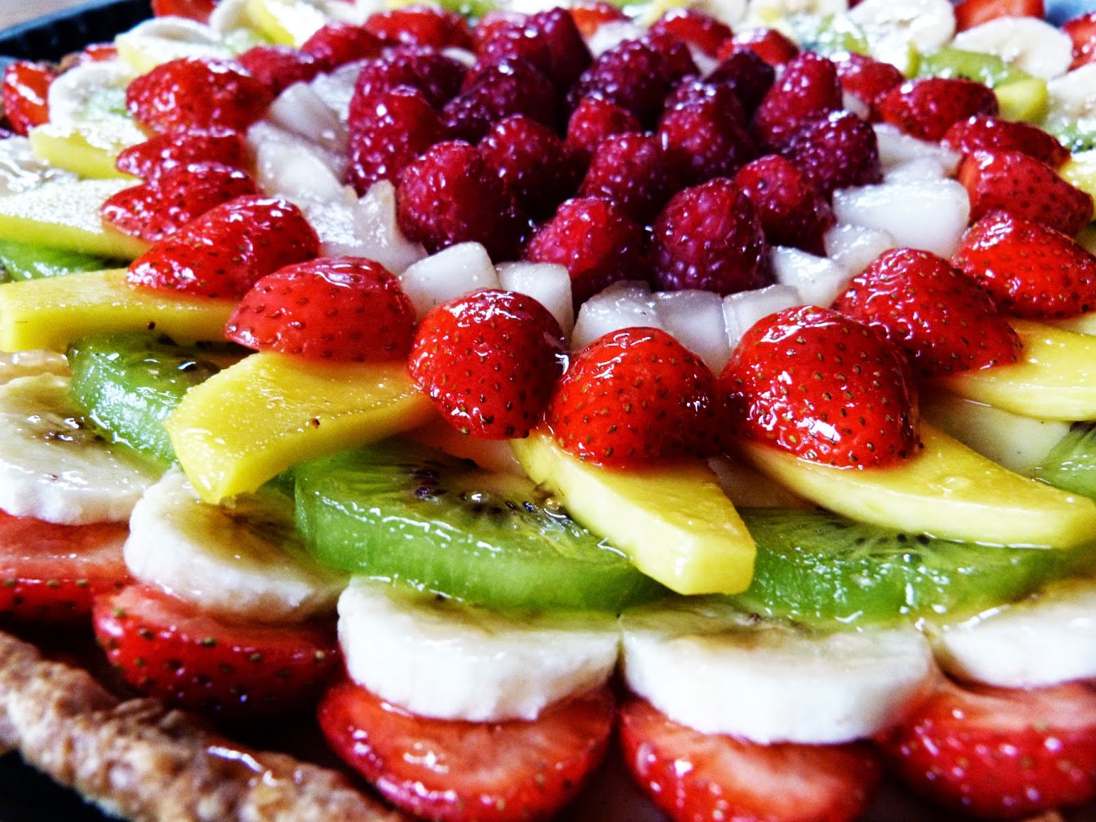 Ma Pignatta: Tarte aux fruits et à la crème patissière