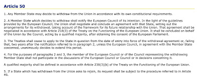 Bits or pieces?: The curious thing about Article 50