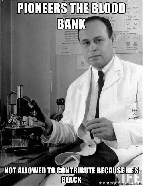 Ben's Journal: A Bloody Good Neighbor: Dr. Charles Drew