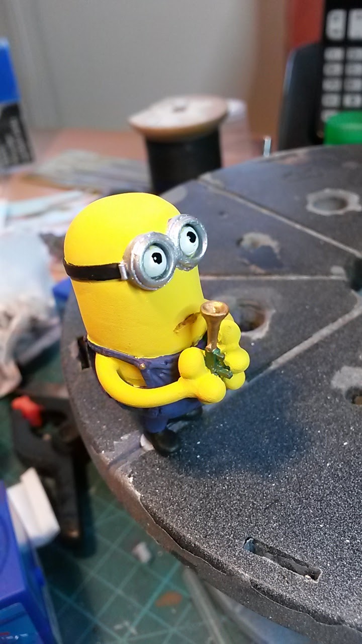 The Mechanics Modelling World: Minion Attack! Wave One "Paaarp!" Finished