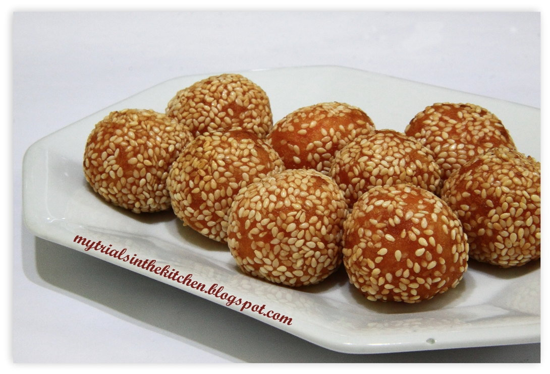 My Trials in the Kitchen: Sweet Potatoes Mini Balls for #SundaySupper