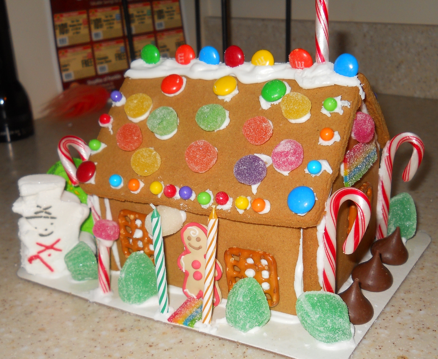 Scale Model Soup: Modeling a gingerbread house