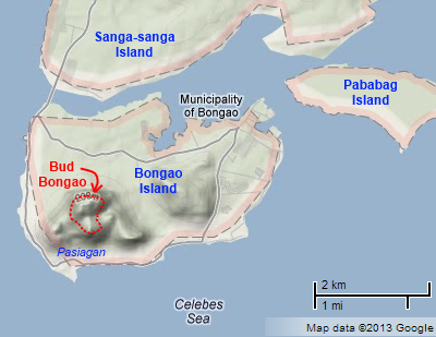 caterpillar talk: from many angles: tawi-tawi's bud bongao