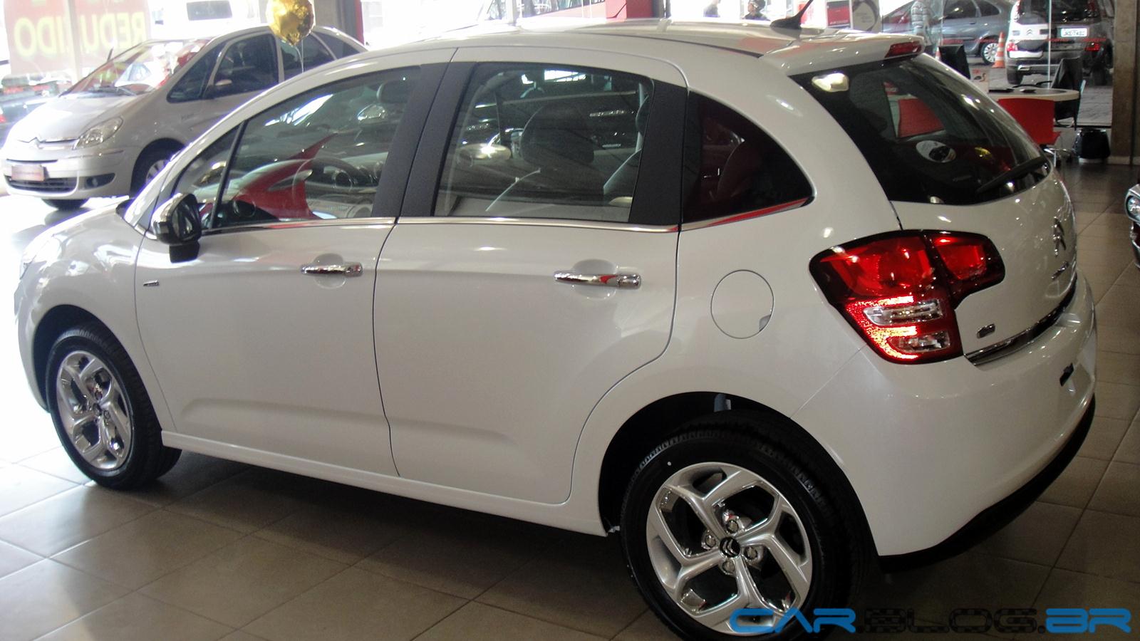 Citroen C3 Exclusive Automático Blanc Nacré - fotos e preço