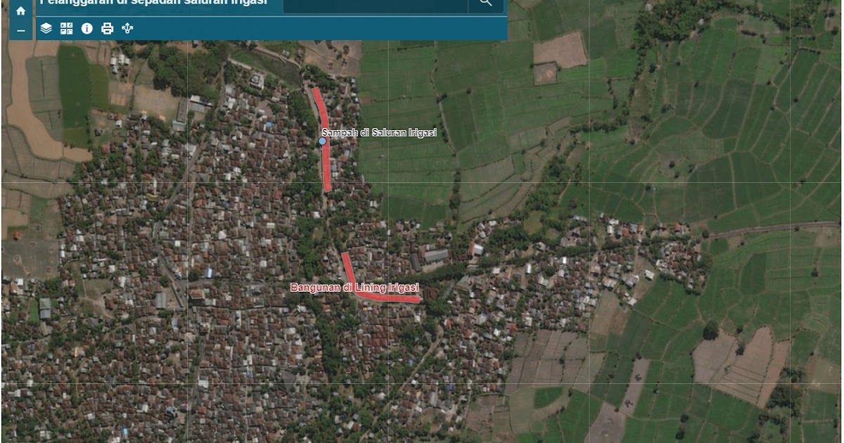 PELANGGARAN IRIGASI DI IRIGASI TIBU NANGKE | NGK Maps Collection