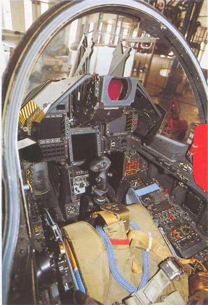 Cool Jet Airlines: Dassault Mirage 2000D cockpit