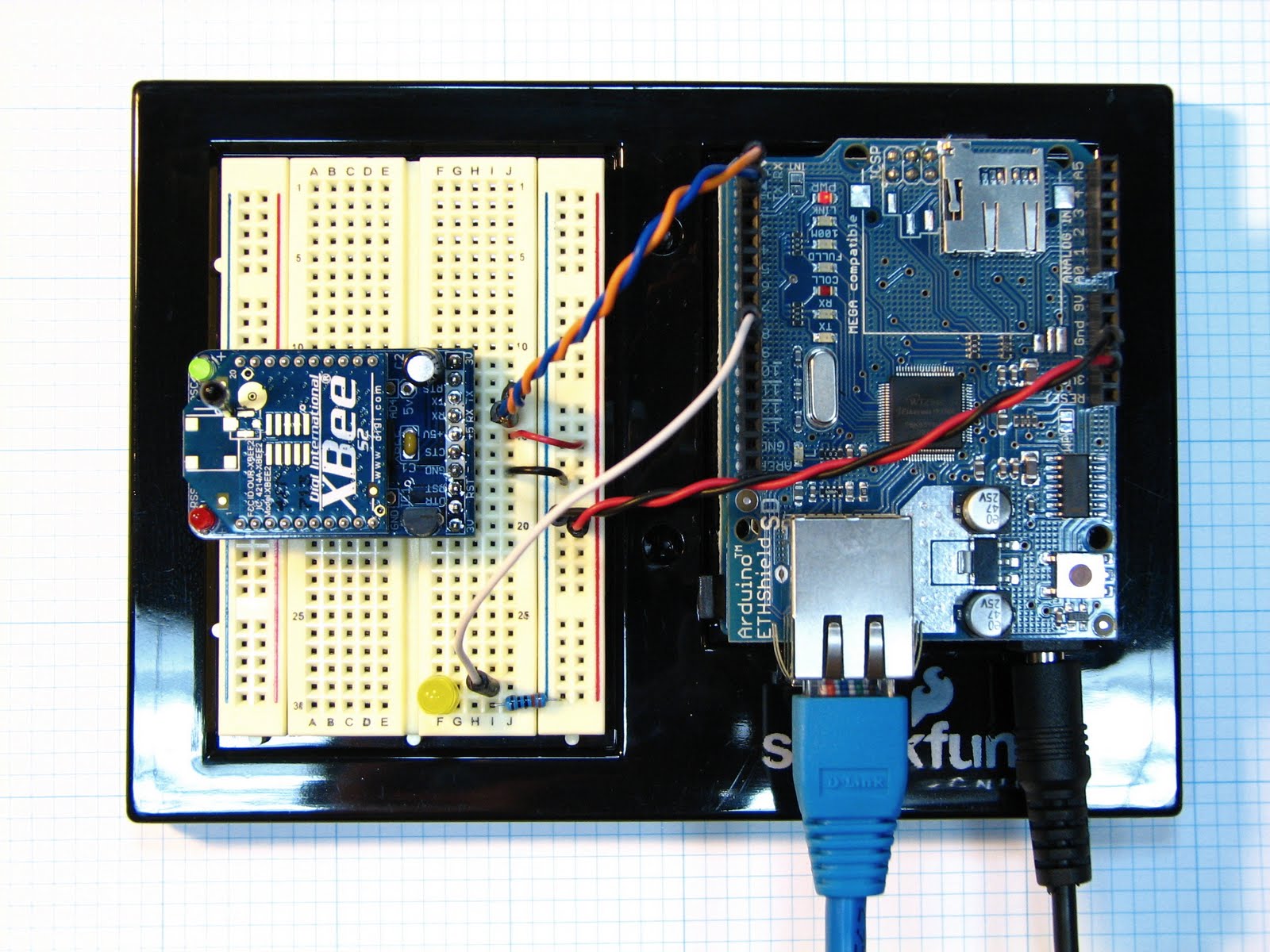 Adventures in Arduinoland: A "Minimal" Arduino/XBee/Pachube Sensor Network