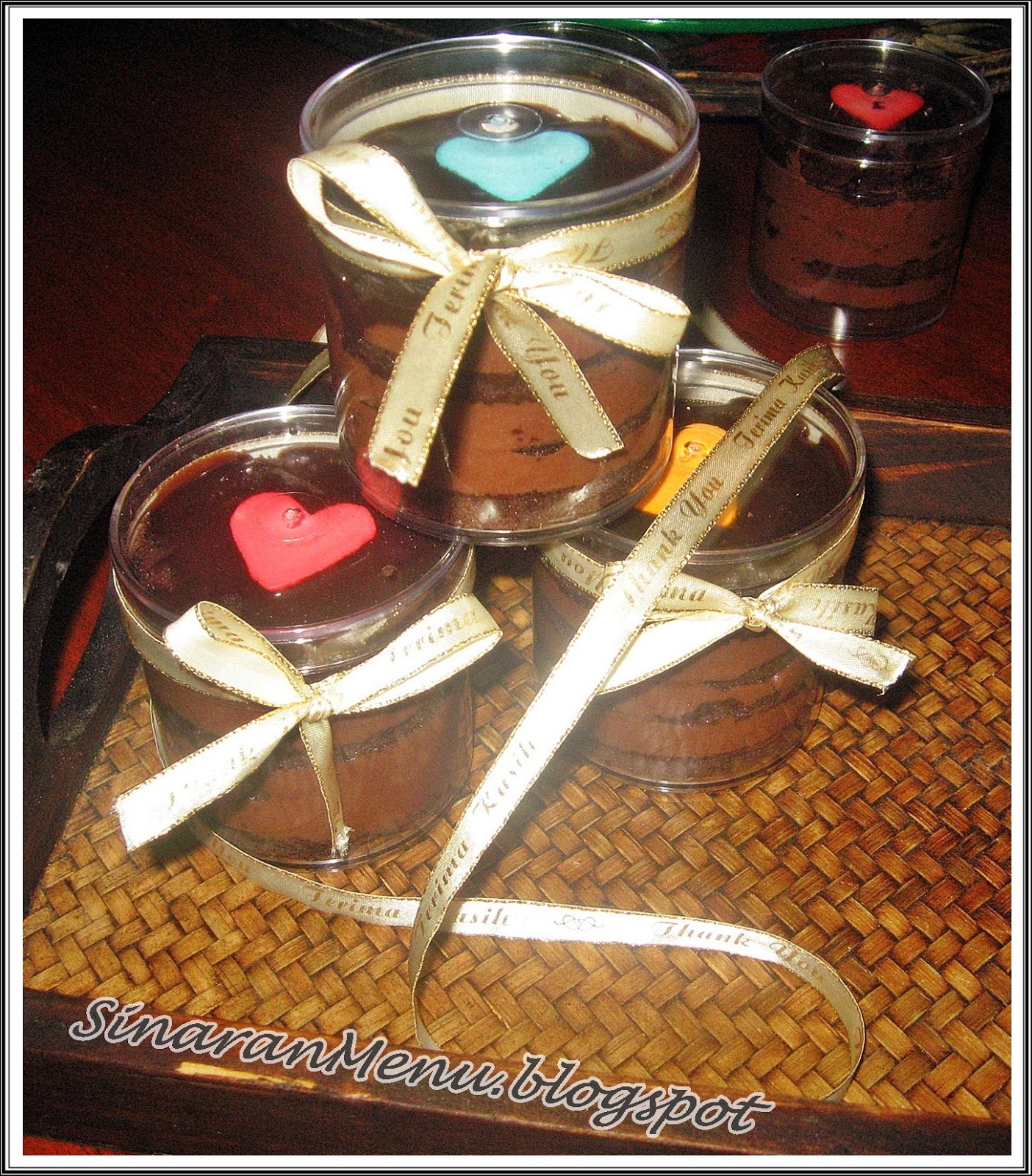 Chocolate Mousse Cake In A Jar