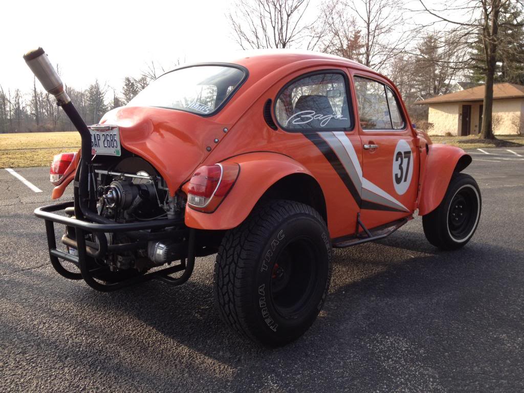 * Décadas de Fusca: Fusca baja com kit comercial;