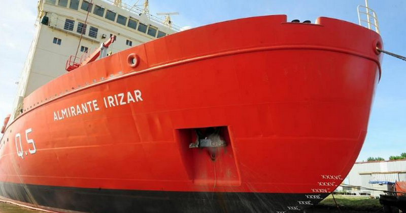 desarrollo defensa y tecnologia belica: Ahora le pondrán una caja negra al rompehielos Irizar