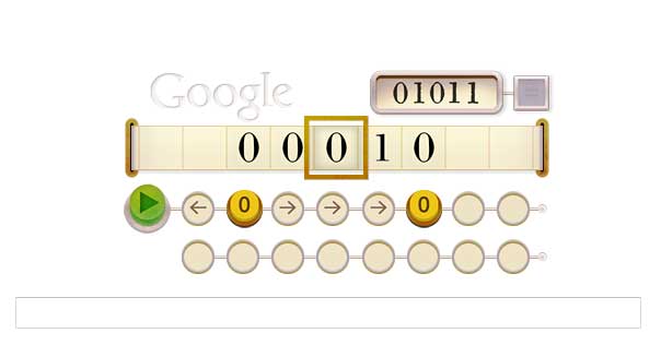 siecho.blogspot.com: 3.8 Logo Google Hari Ini: Alan Turing (Bapak Ilmu ...