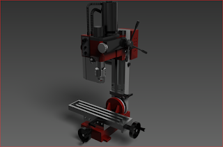 Harbor Freight Mini Mill || Download free 3D models everyday #100261