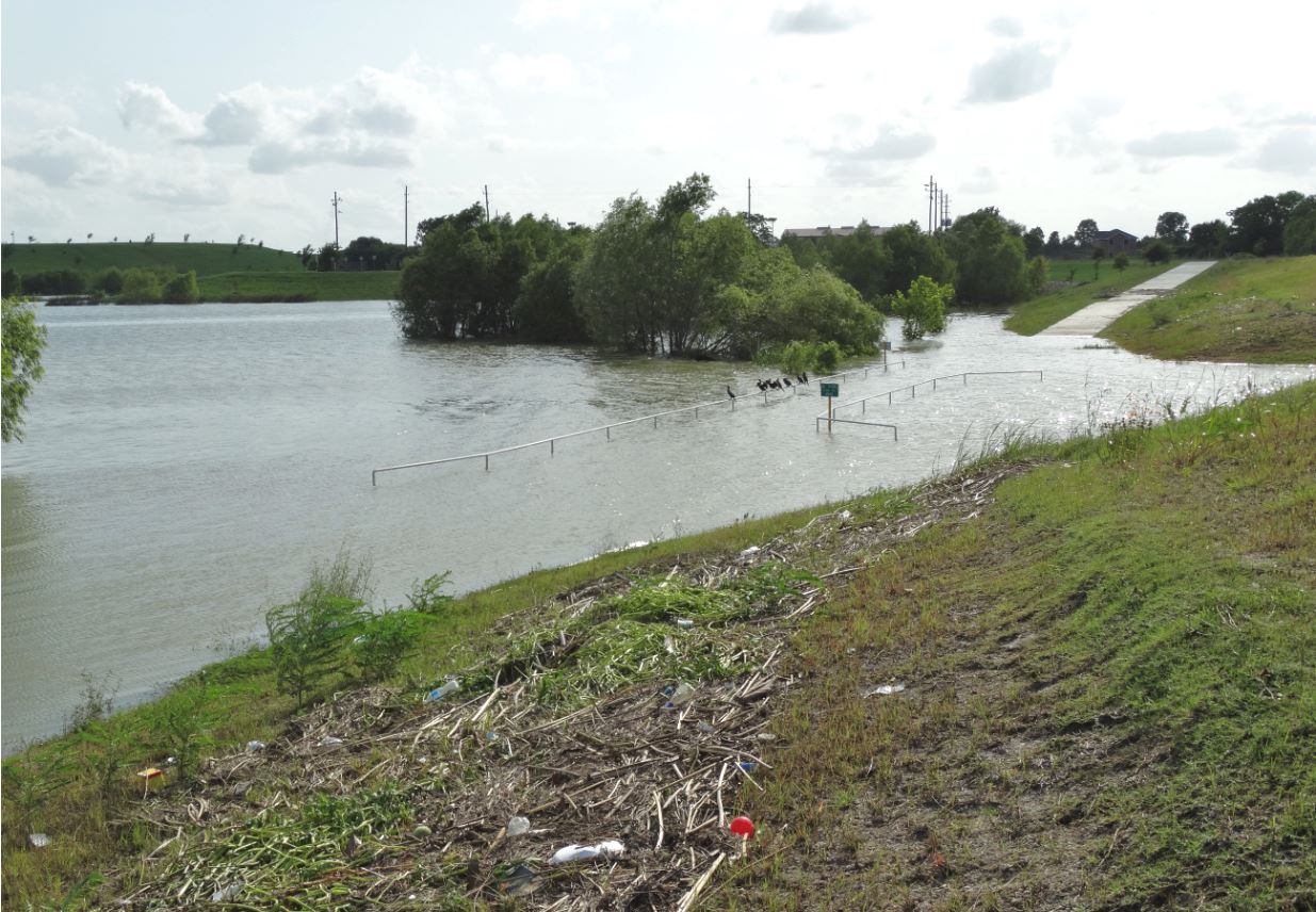 H-Town-West Photo Blog: Stormwater Treatment Wetlands under water ...