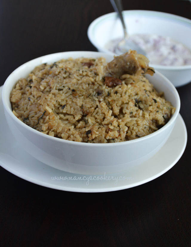 Dindigul Thalapakatti style chicken biryani
