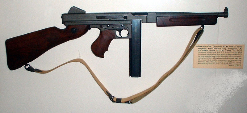 Deadly SMG Thompson submachine gun | Army and Weapons