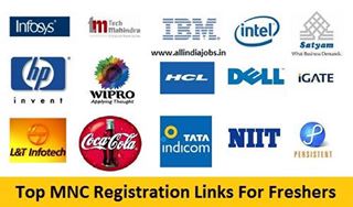 Top MNC Companies Job Registration Link for Freshers - Tech Mahindra ...