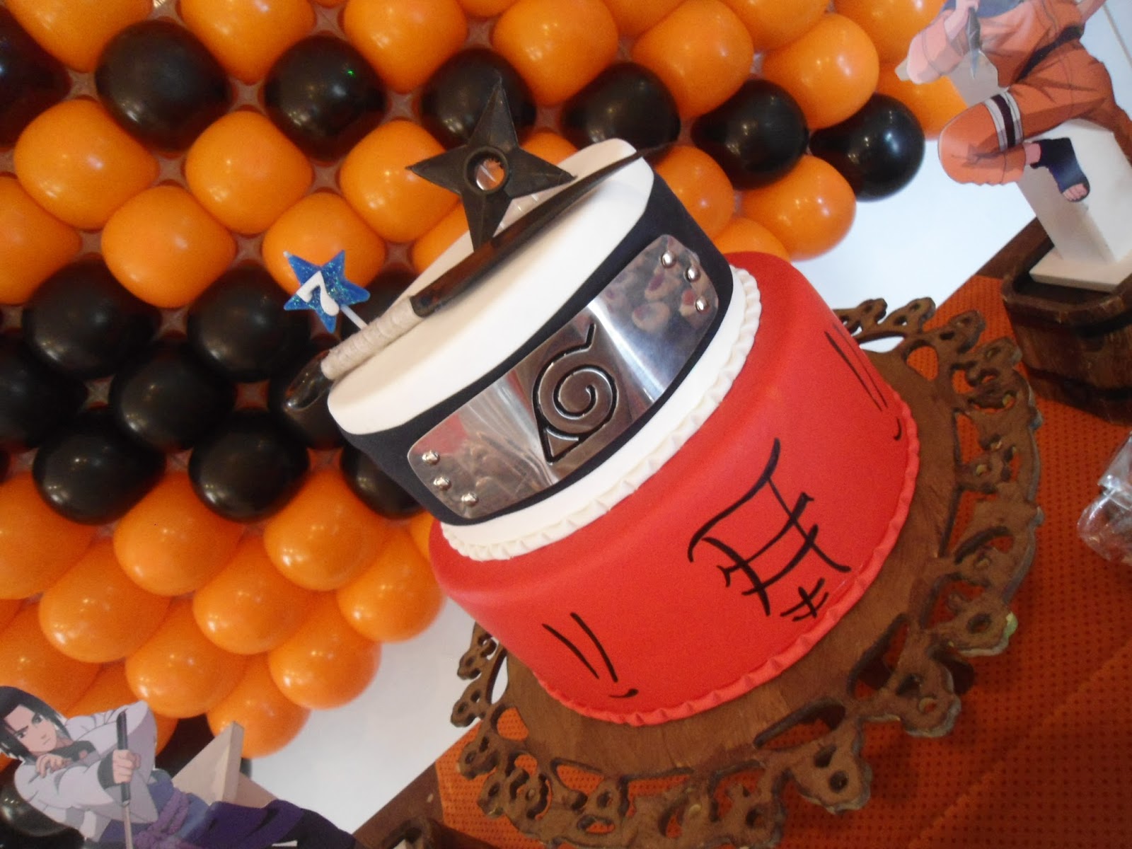 DECORAÇÃO DE FESTAS: Por Catia Lins: Festa Tema Naruto