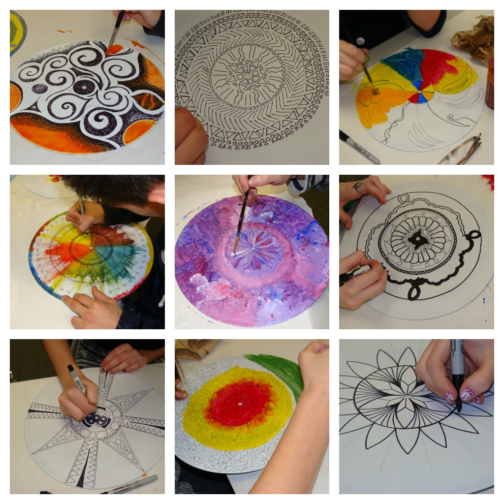 Eye Pop Art: High school artists make beautiful mandalas