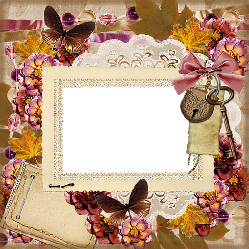 Frames with Butterflies Free Printable Frames. - Oh My Fiesta! in english