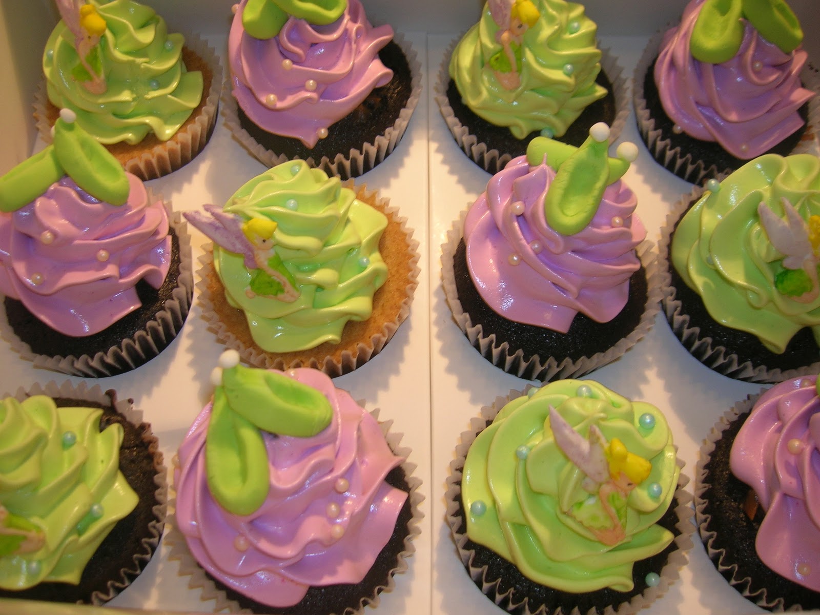 Cupcake de Tinkerbell - Imagui