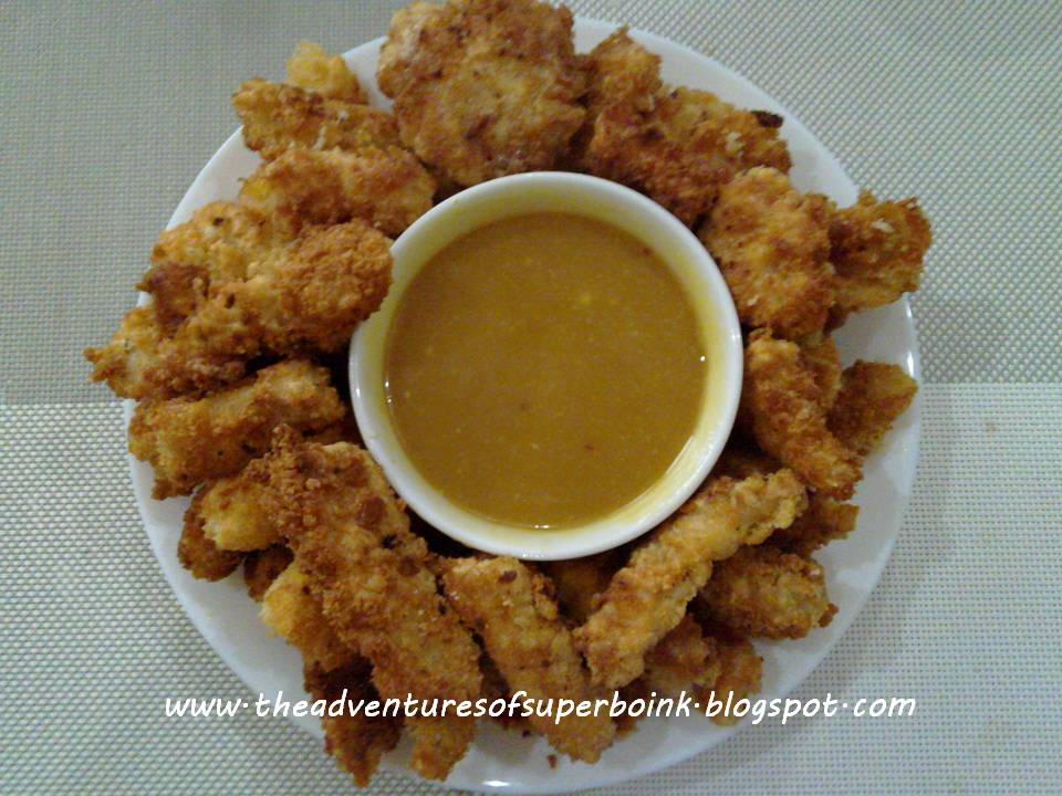 Fried Cream Dory Fillet with Honey-Mayo Sauce