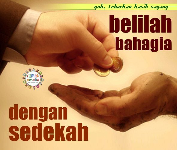 17 Gambar Inspiratif Tentang Sedekah - almustari