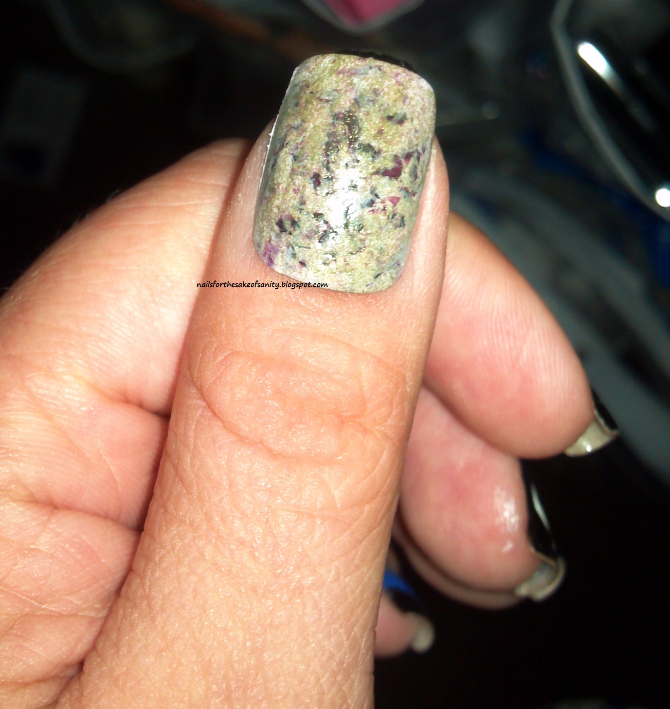 Nails for the Sake of Sanity: Geek Nail Challenge - TV #2 (Dexter)