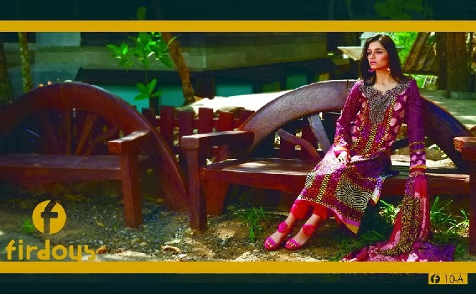 Firdous Digital Viscose Collection 2014-2015 | Firdous Linen Collection ...