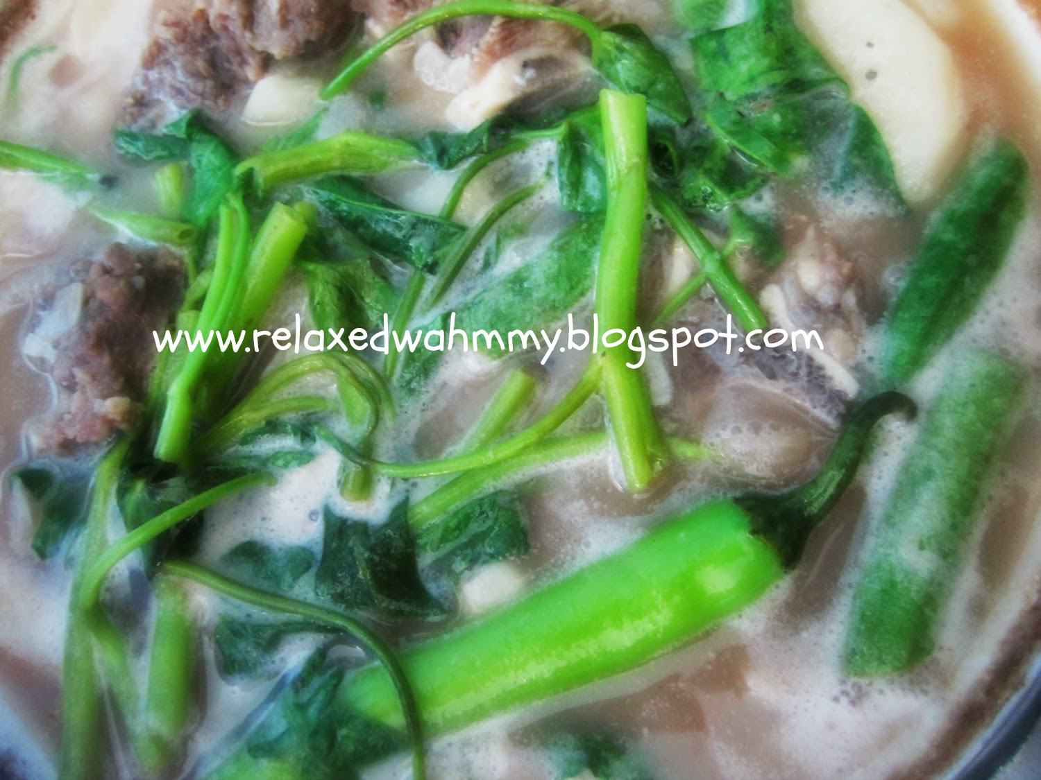 Recipe: Sinigang Na Buto-Buto ng Baka