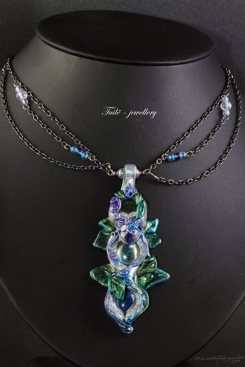 Tuilë: Sylvan elf necklace