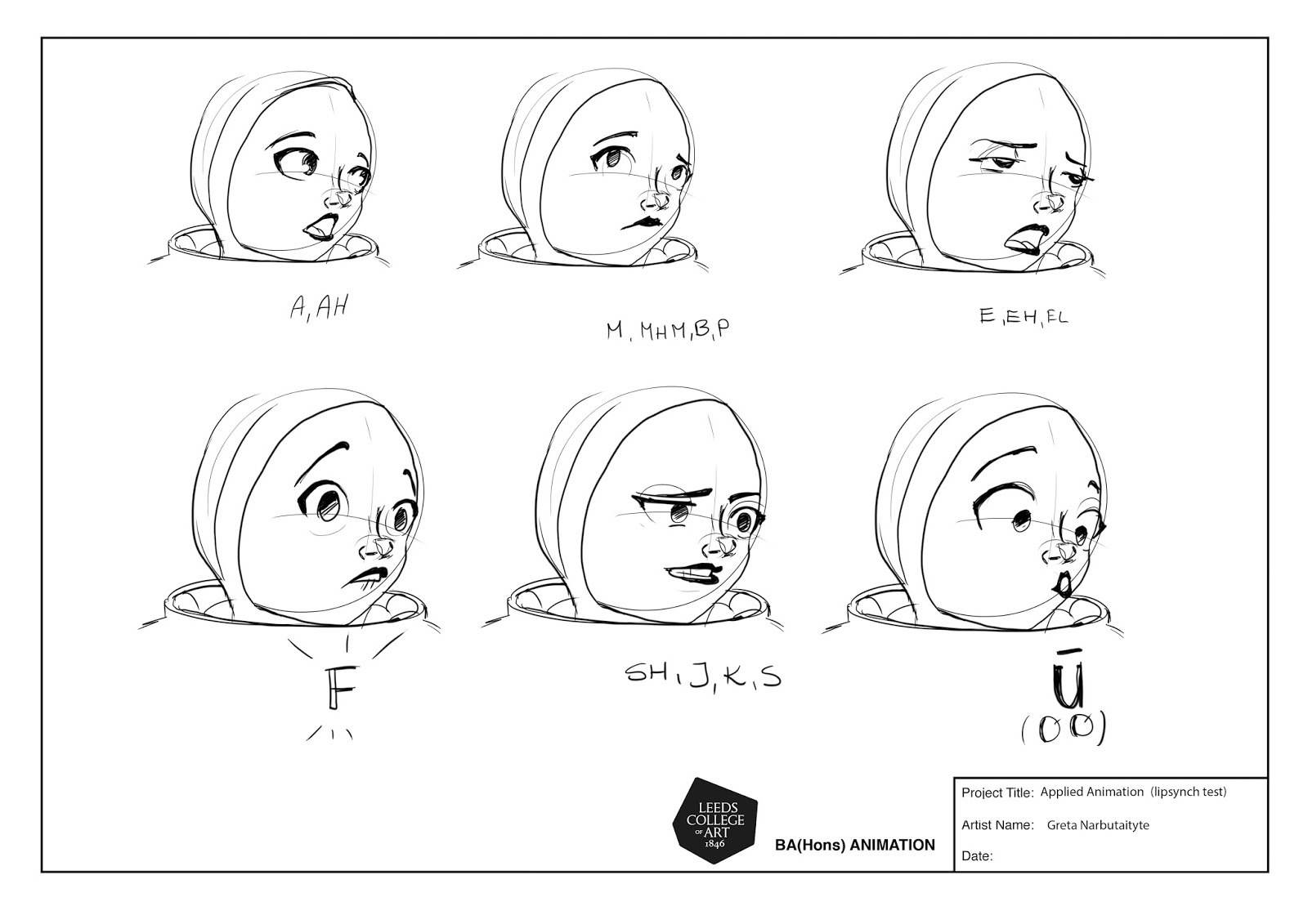 Studio Practice: Applied Animation: Lip Synching