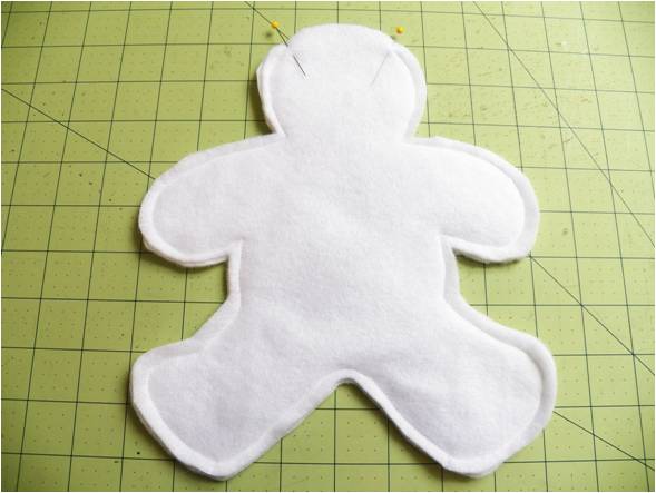 Art Threads: Wednesday Sewing - Bean Bag Snowman