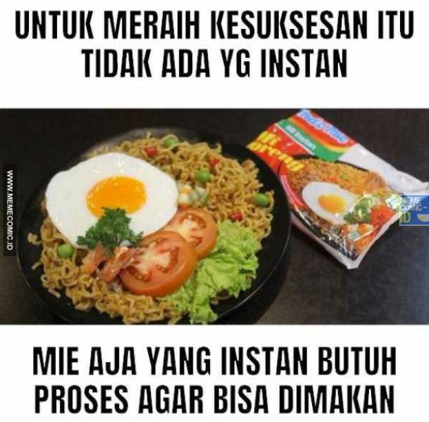 7 Meme Pencinta Indomie pasti merasa 'gue banget', kamu juga? - ONE BALL