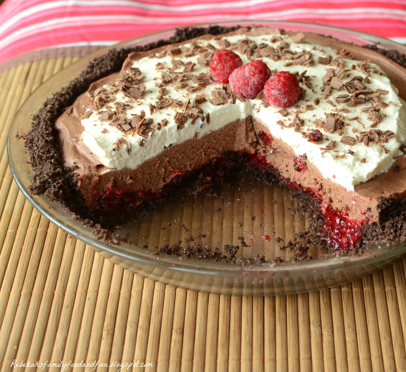 Family, Food, and Fun: Chocolate Raspberry Pie