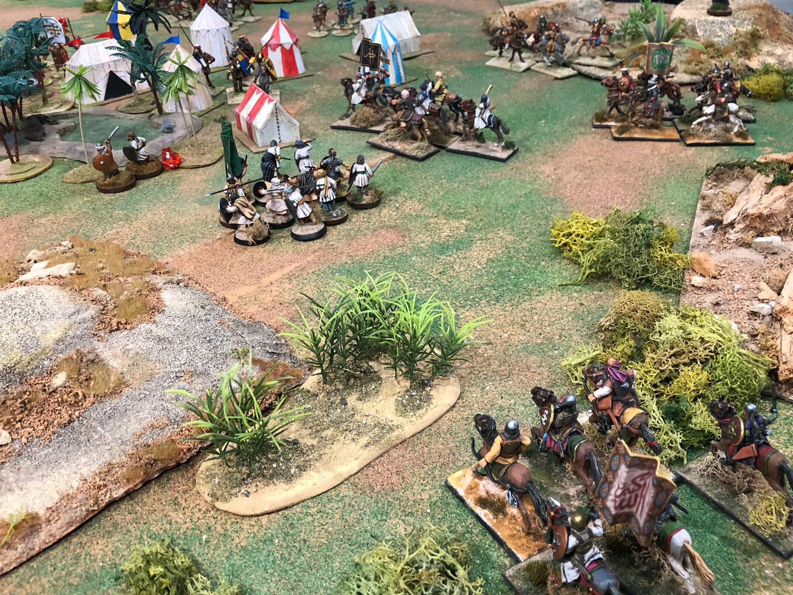 A wargame page: Lion Rampant - Ezio's tutorial game